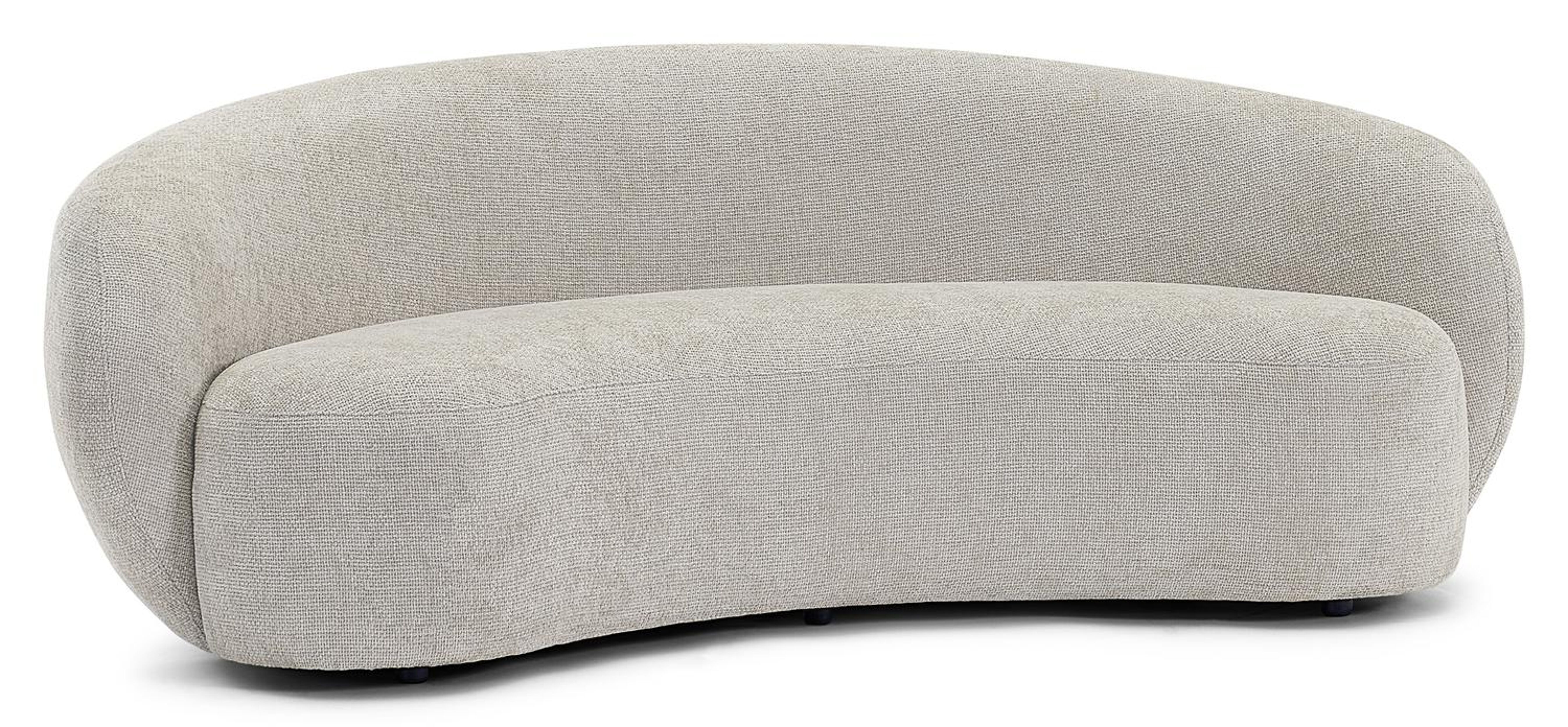 Ponte modulaire zetel - 3-zit in Alti stof Almond