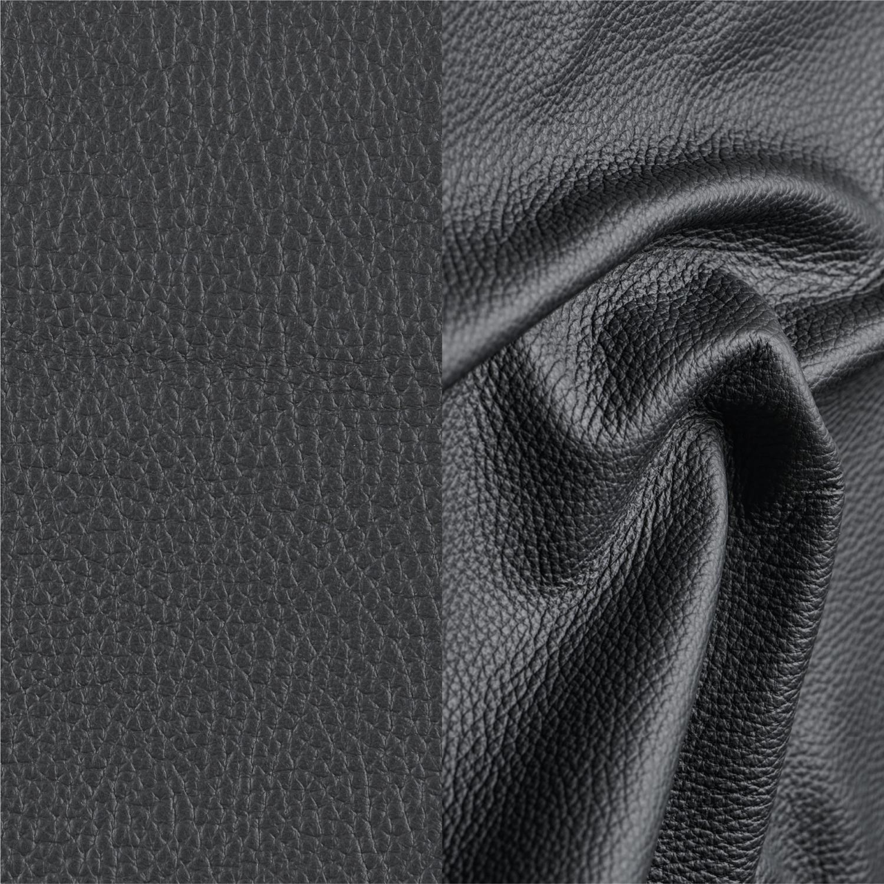 Giulio armstoel in Cuiro leder Nero